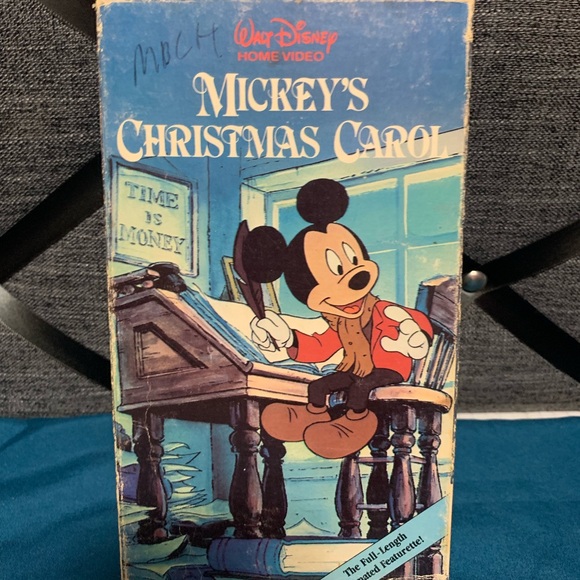 Other | Walt Disney Mickeys Christmas Carol Vhs 1983 Vintage Disney ...